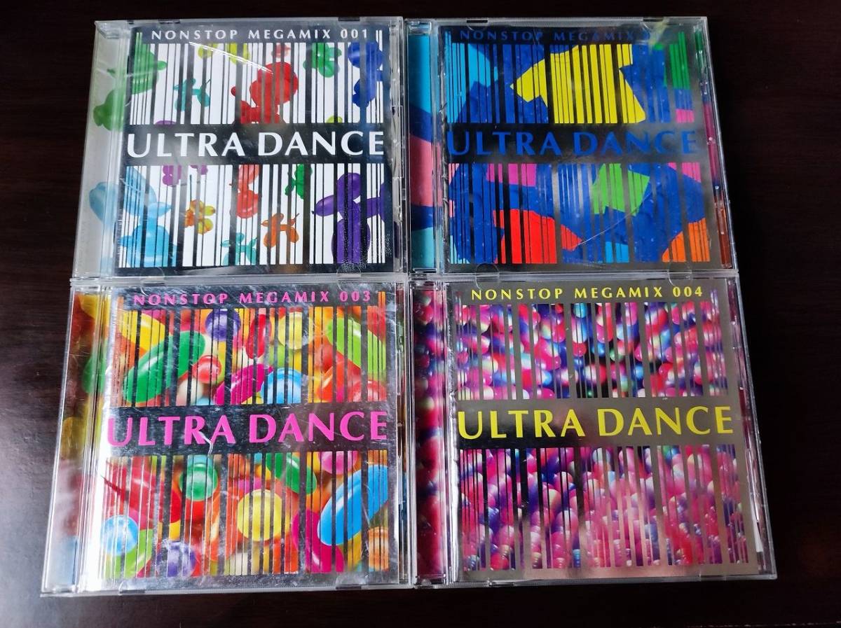 オムニバスCD4枚セット ウルトラダンス 001 004 Ultra Dance 001 002 003 004(コンピレーション、オムニバス ...