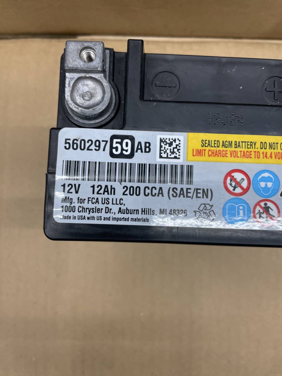 サブバッテリー バッテリー ジープ jeep 12v ラングラー コンパス 56029759AB(その他)｜売買されたオークション情報 ...