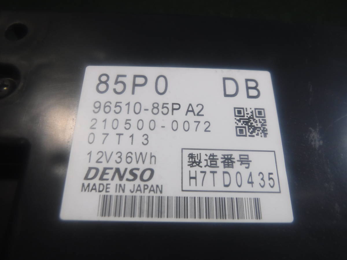スズキ パレット MK42S 純正 リチウムイオンバッテリー DENSO 85P0 96510-85PA2 210500-0072 07T13 ...