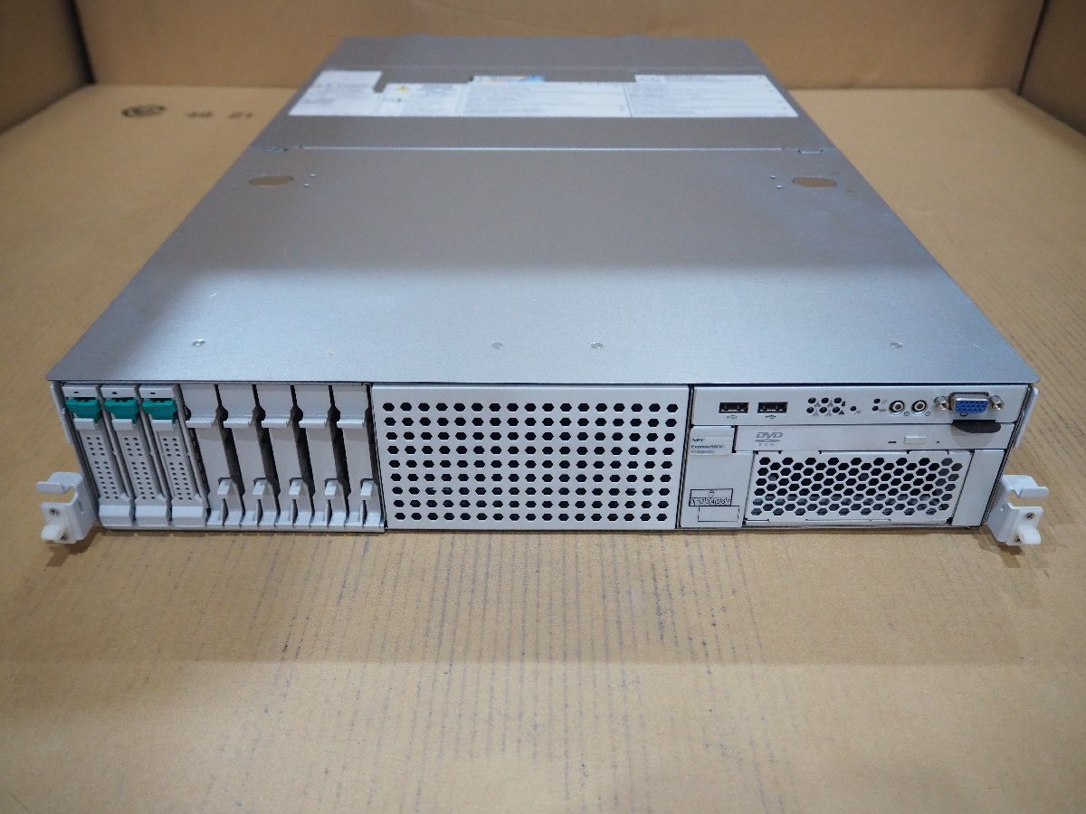Y3265 Z2505 NEC Express 5800 R120e-2M Xeon E5-2637 V2×2 3.50GHz/メモリ ...