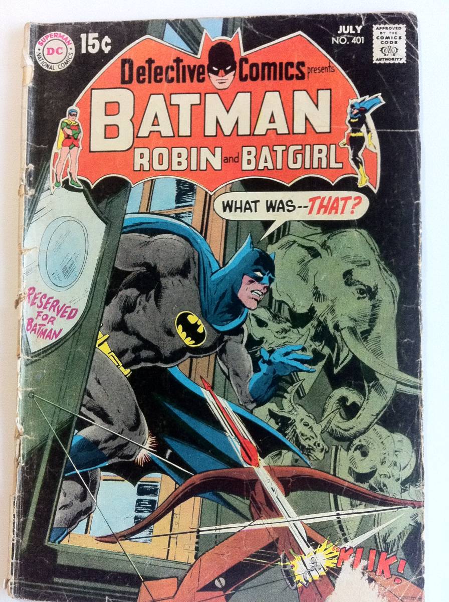 DETECTIVE COMICS #401 原書 アメコミ アメリカンコミックス DCコミックス Comics リーフ 洋書 70年代 ...