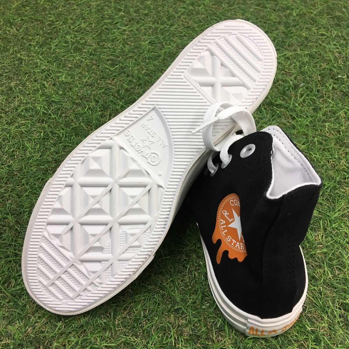 RC033 CONVERSE コンバース ALL STAR DRIPPATCH HI 1SC449 スニーカー ブラック 23.0cm 展示品 ...