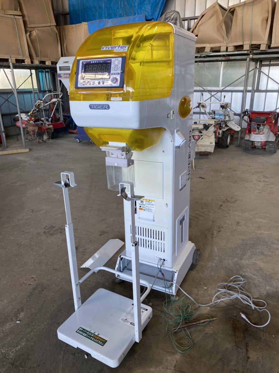 自動選別計量機 タイガーカワシマ タイガー 網 1.80 CRV-E32A 100V パックメイト インバーター(農業機械)｜売買されたオークション情報、yahooの商品情報をアーカイブ公開 ...