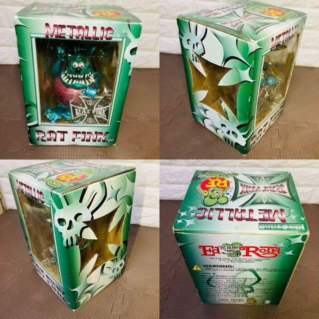 限定品 RAT FINK DOLL ラットフィンクドール 4体まとめてセット販売 SOLD品 世界限定 現状品 フィギュア アメコミ(アメコミ ...