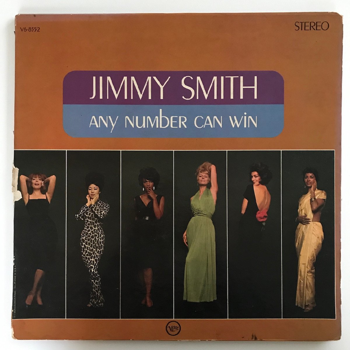 LP/ JIMMY SMITH / ANY NUMBER CAN WIN / ジミー スミス / US盤 Tラベル 深溝 VERVE V6 ...