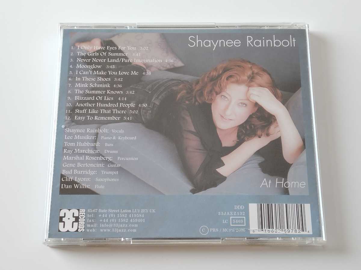 Shaynee Rainbolt/At Home CD 33RECORDS UK 33JAZZ132 UKシンガー05年作品 I Can't ...