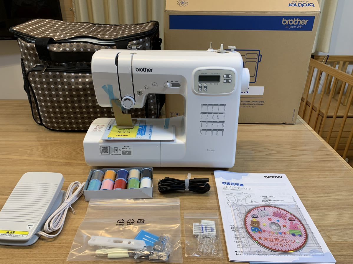 フットコントローラー付 キャリングケース付 PS205X ブラザー コンピューターミシン(ブラザー)｜売買されたオークション情報、yahooの商品情報をアーカイブ公開 - オークファン ...