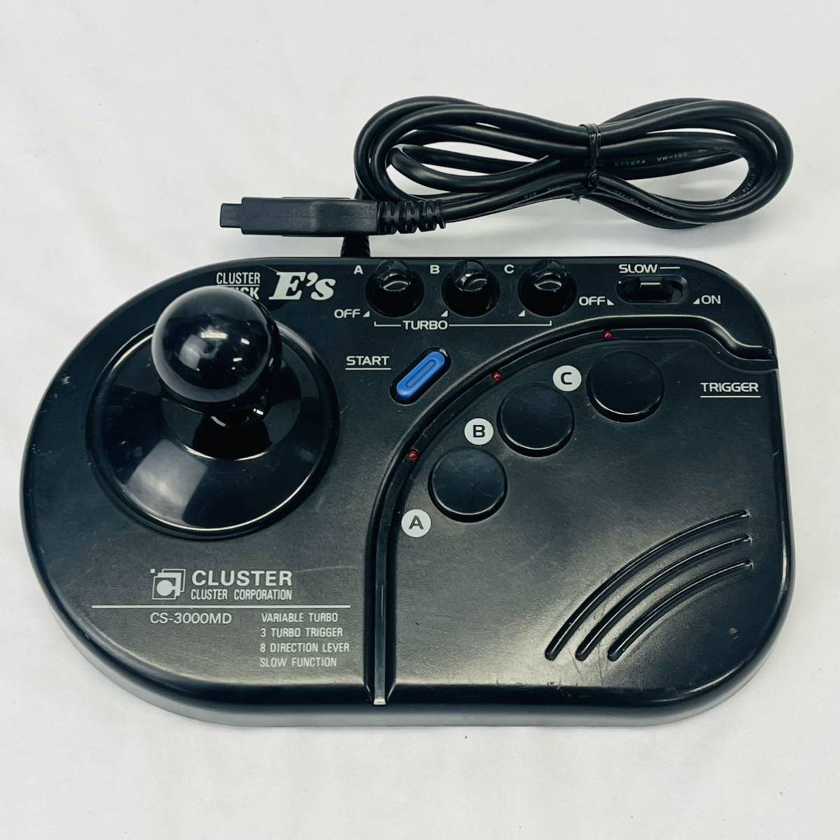 1円〜 メガドライブ コントローラー 本体 CLUSTER STICK E's CS-3000MD MEGA DRIVE クラスタースティック ジョイスティック(本体、アクセサリー)｜売買され ...
