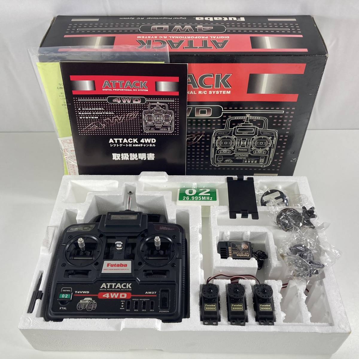 Futaba フタバ ATTACK 4WD 4VWD-AM27 動作未確認 現状品(プロポセット)｜売買されたオークション情報、yahooの ...