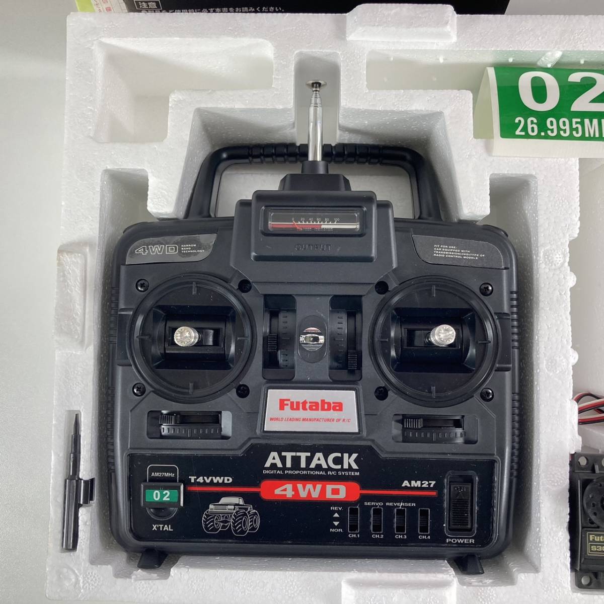 Futaba フタバ ATTACK 4WD 4VWD-AM27 動作未確認 現状品(プロポセット)｜売買されたオークション情報、yahooの ...
