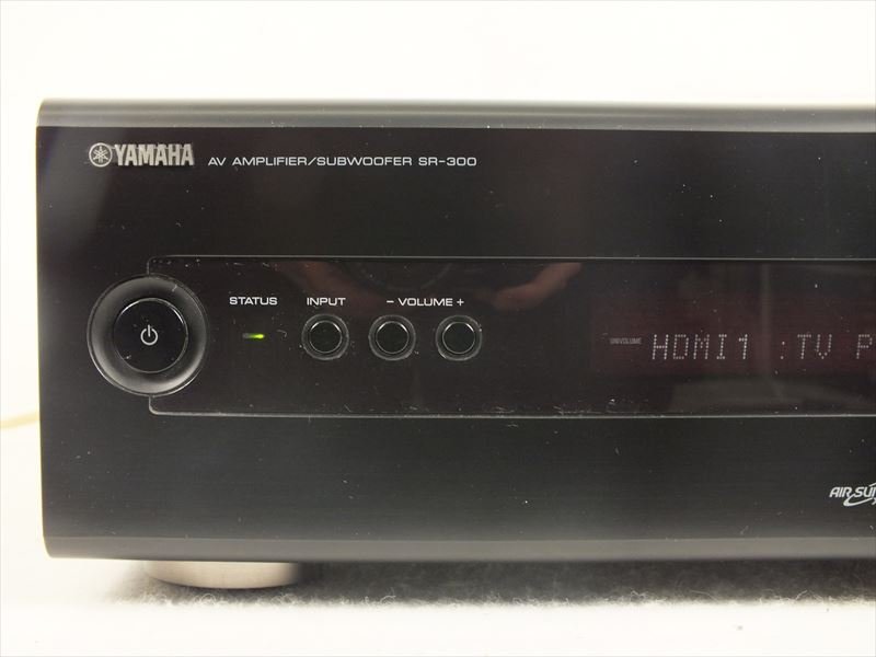 YAMAHA ヤマハ SR-300 NS-BR300 サラウンドシステム 取扱説明書有り リモコン有り 現状品 221011B9126 ...