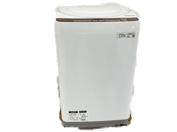 SHARP シャープ ES-T712-T 全自動 電気 洗濯機 7kg 2019年製 家電 楽K7054484(5kg以上)｜売買されたオークション情報、yahooの商品情報をアーカイブ公開 ...