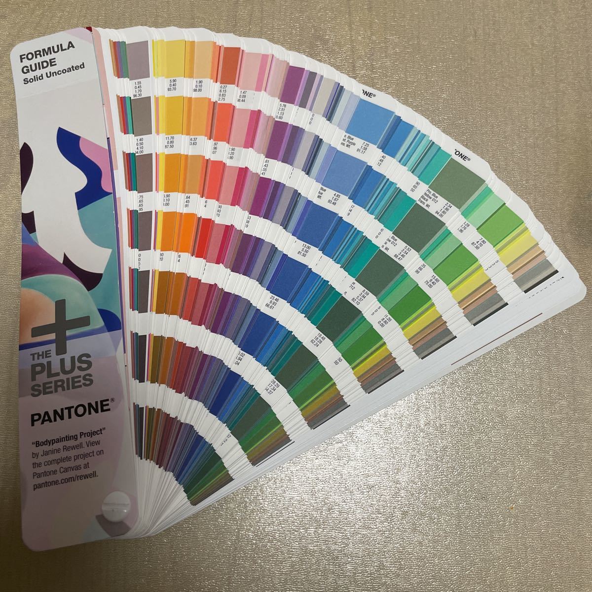 色見本帳 PANTONE パントン Formula guide solid uncoated the plus series フォーミュラガイド ソリッドアンコーテッド 上質紙(デザイン ...