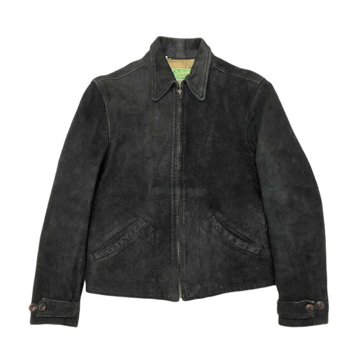 傑作|復刻 LEVI'S VINTAGE CLOTHING / 1930s Menlo leather Jacket リーバイス シープレザー ...
