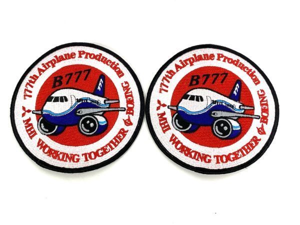 B515 ワッペン/パッチ ボーイング B777 2枚セット 品 送料370円 b(その他)｜売買されたオークション情報、yahooの商品情報 ...