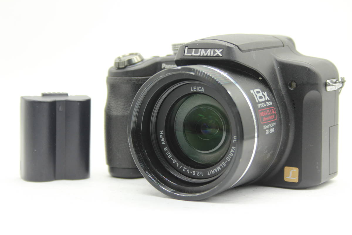 良品 パナソニック Panasonic Lumix DMC-FZ18 ブラック 18x Optical Zoom バッテリー付き コンパクト ...