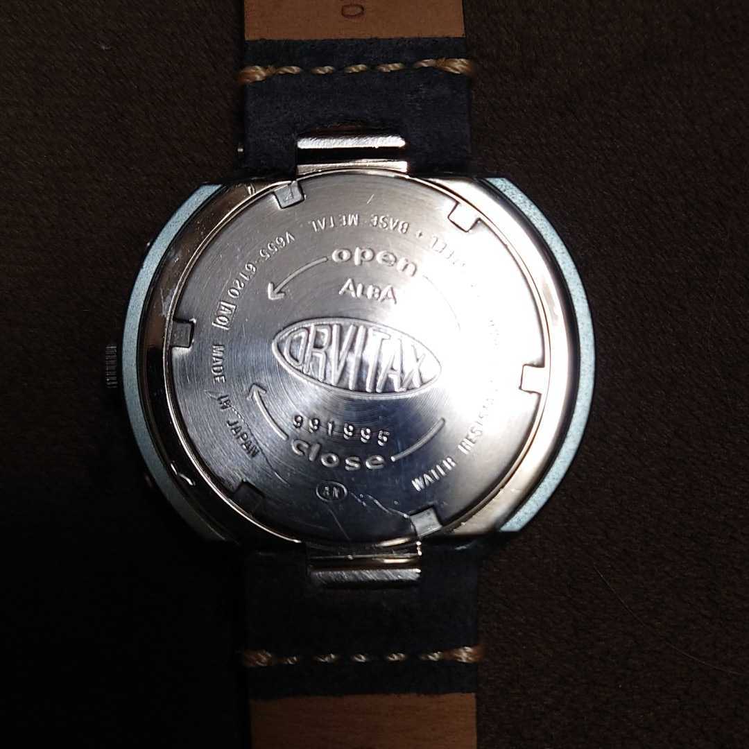 レア セイコー アルバ ORVITAX オービタックス クロノグラフ V655-6120 ALBA(アルバ)｜売買されたオークション情報 ...