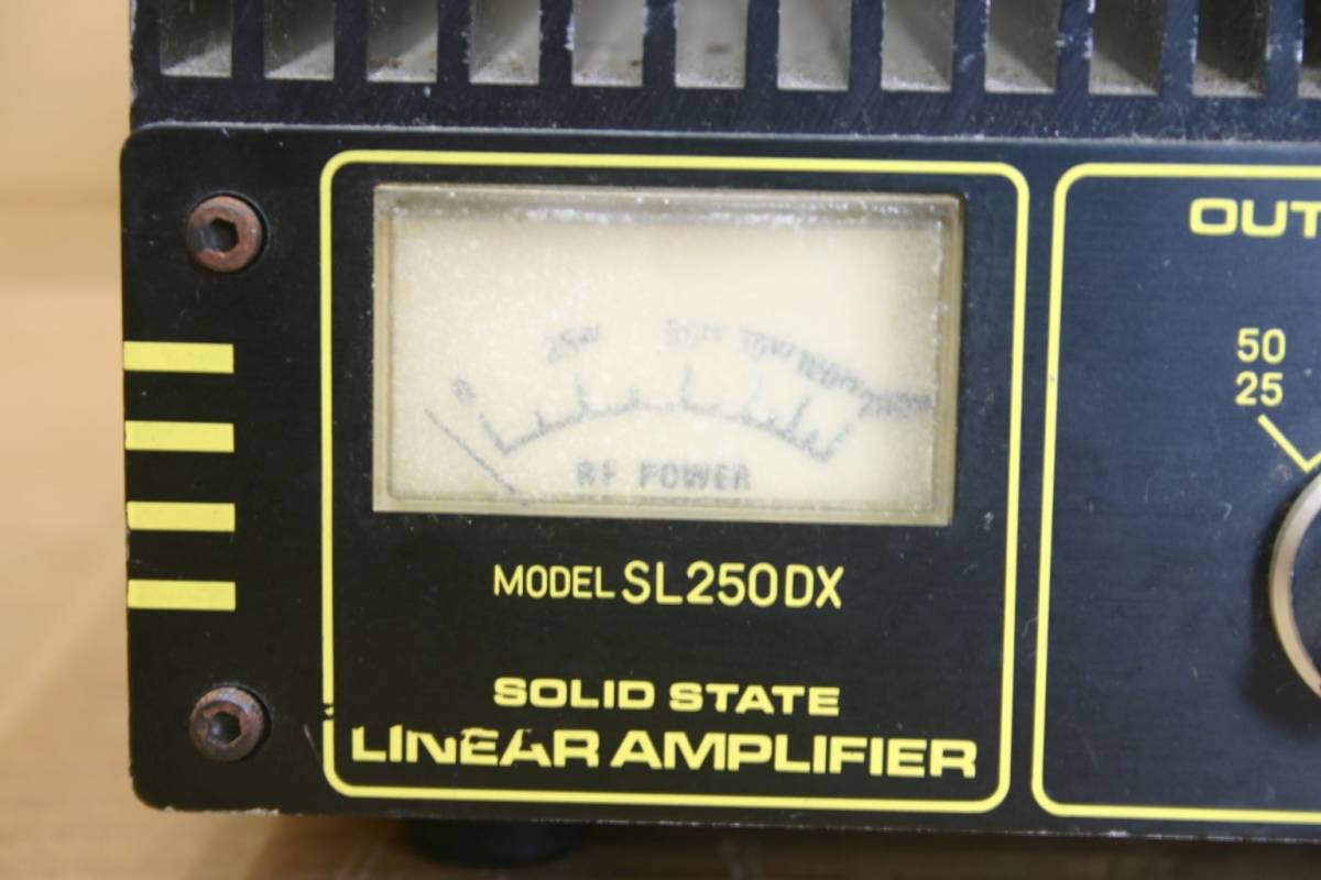 HF/BROAD BAND LINEAR AMPLIFIER HF帯リニアアンプ SL250DX メーカー不明(アクセサリ)｜売買された ...