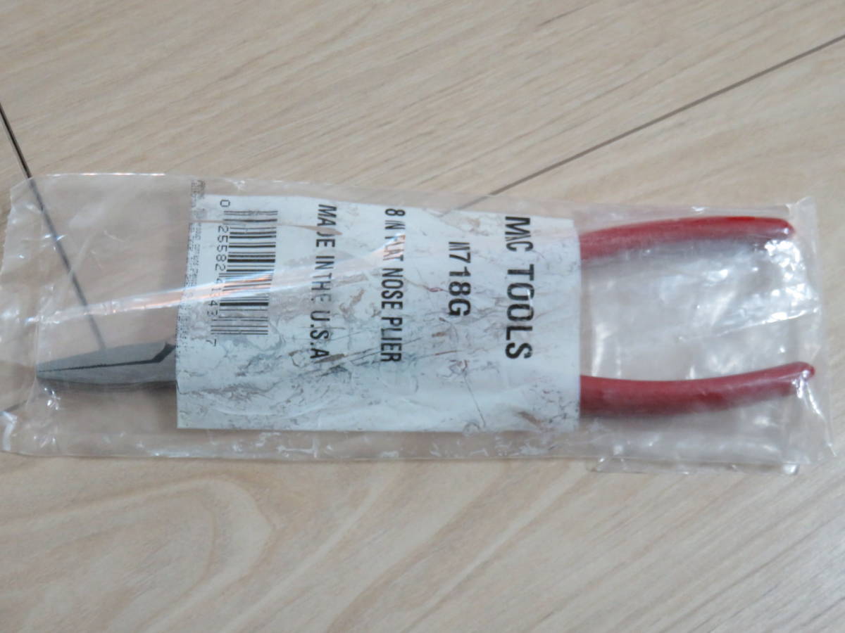 マックツールズ ロングリーチ フラットノーズプライヤー M718G MAC TOOLS(ロングノーズプライヤー)｜売買されたオークション情報、yahooの商品情報をアーカイブ公開 ...