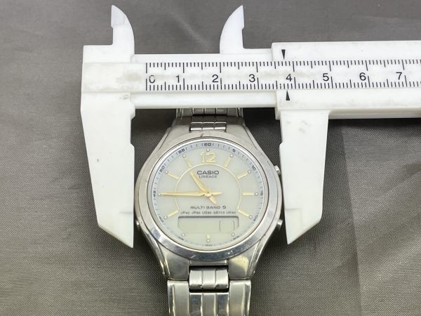 O722-N32-2 不動 CASIO カシオ LCW-M200 LINEAGE リニエージ MULTI BAND 5 ALARM DUAL TIME TOUGH SOKAR 電波ソーラー ...