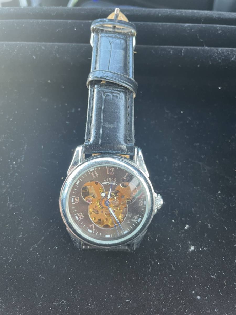 1円 益 腕時計 時計 自動巻き GOER automatic 裏スケ アンティーク メンズ 稼動品(その他)｜売買されたオークション情報、yahooの商品情報をアーカイブ公開 ...