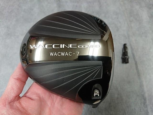 GRAVITY グラビティー WACCINE compo. ワクチンコンポ WACWAC-7 WACWAC7 10.5° 可変式 ±1.5° ドライバー ヘッドのみ スリーブ付(ドライバー ...