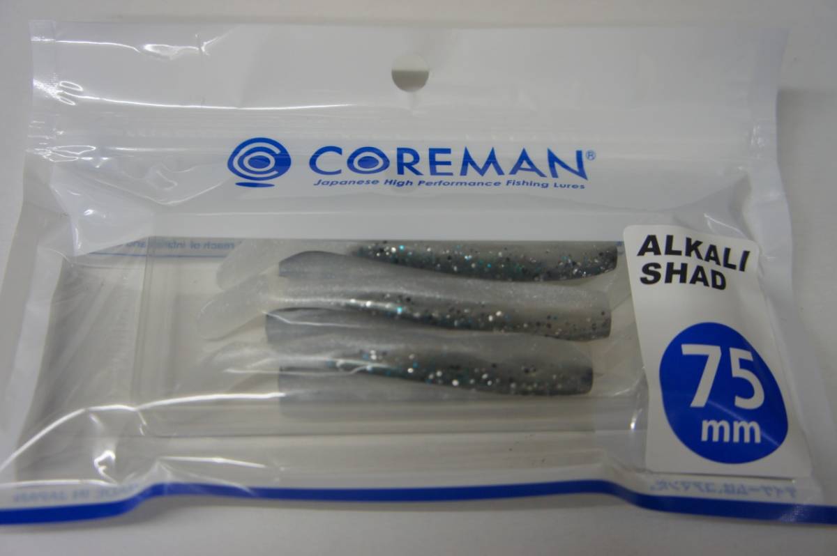 COREMAN コアマン アルカリシャッド 75mm カラー#043 コボラサッパ(スイムベイト)｜売買されたオークション情報、yahooの商品情報をアーカイブ公開 - オークファン ...