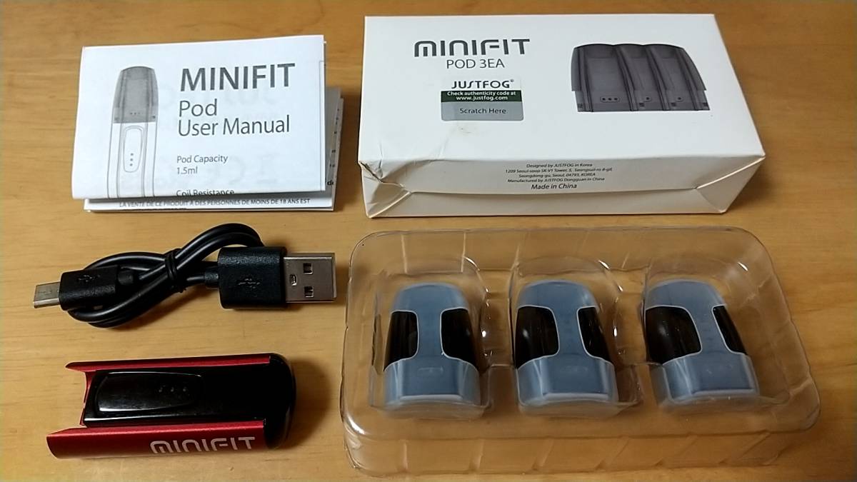 ベイプ用交換POD JUSTFOG minifit POD 3EA 3ポッド+ ジャンク本体(その他)｜売買されたオークション情報、yahoo ...