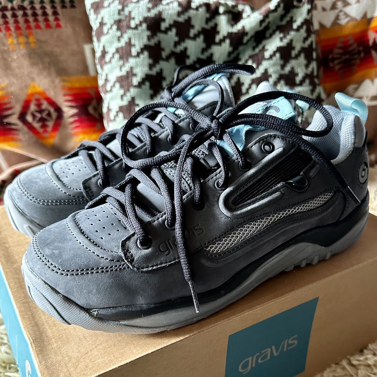 ＜激レア＞ 藤原ヒロシ ブレークしてたgravis 20年前の3代目 gravis FACTOR チャコール グラビス ファクター 品 サイズUSA10 EUR43(28.0cm)｜売買された ...