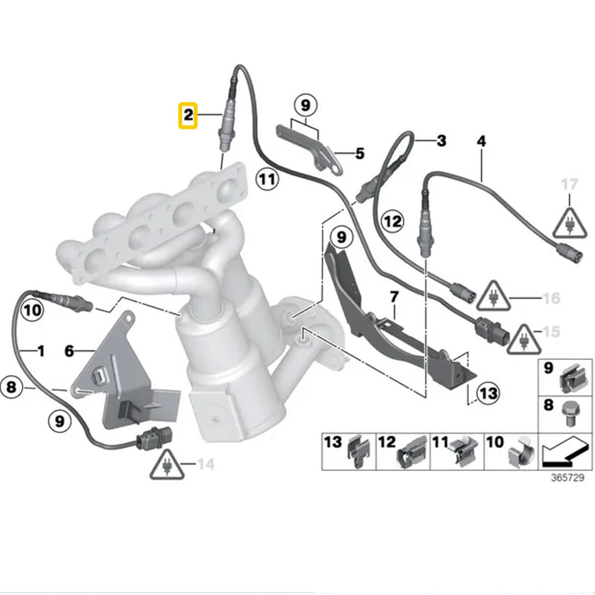 即日発送 全国送料210円 OS045 O2センサー BMW E82 E87 E88 120i / E90 E91 E92 E93 318i 320i / X1 E84 18i ラムダセンサー ...