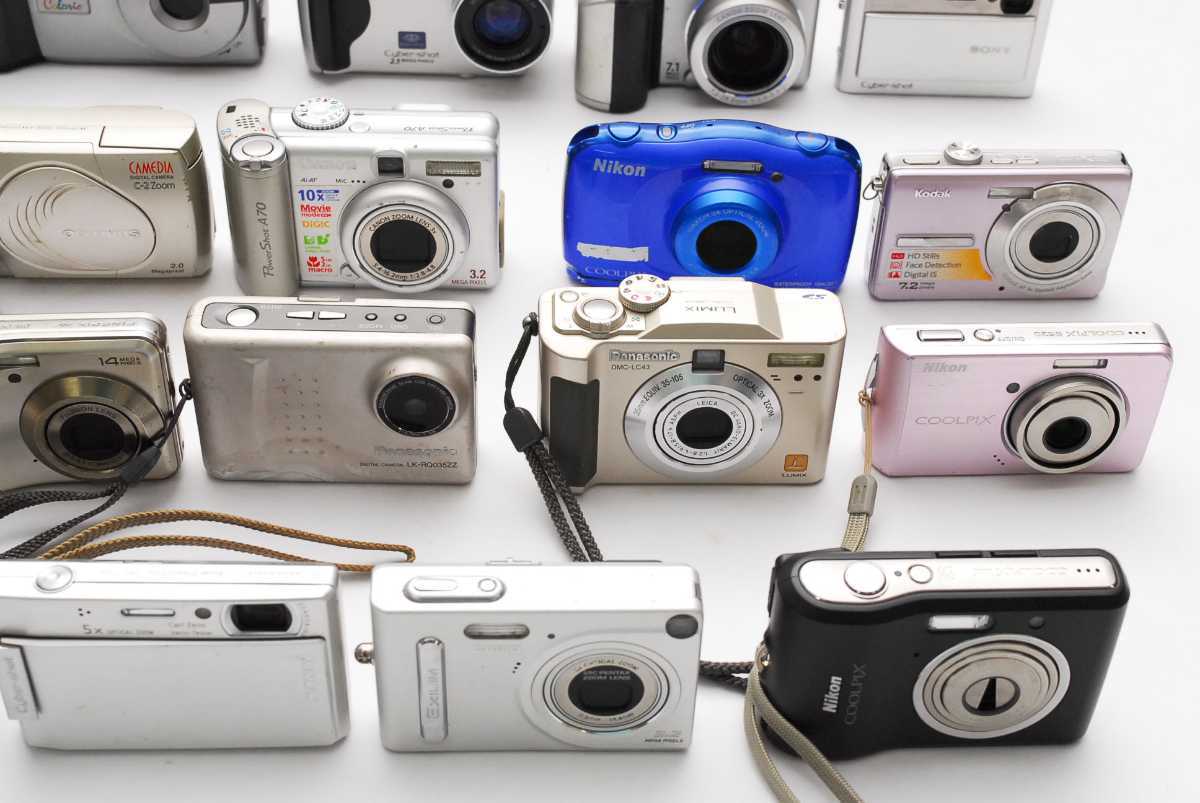 58個まとめ売り FUJIFILM FinePix S9000 /FinePix XP10 /CANON PowerShot A70 /IXY DIGITAL 1000等 コンパクトデジタル ...