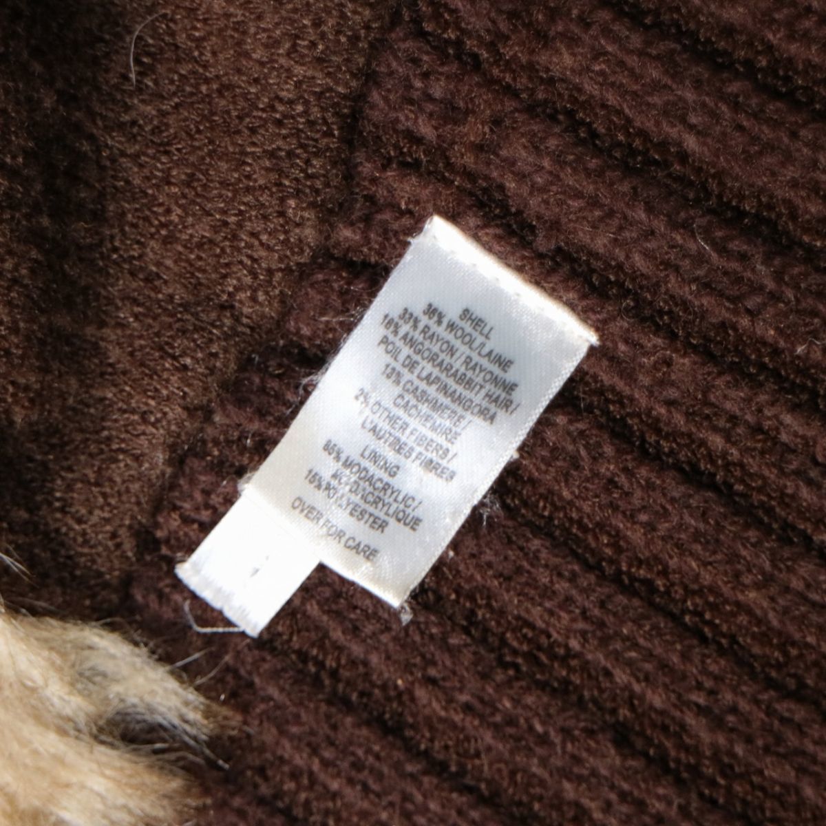 良品 Abercrombie＆ficth アバクロンビー＆フィッチ アンゴラブレンド ニットジップアップジャケット ブラウン サイズS MW1731 S80(Sサイズ)｜売買されたオークション ...