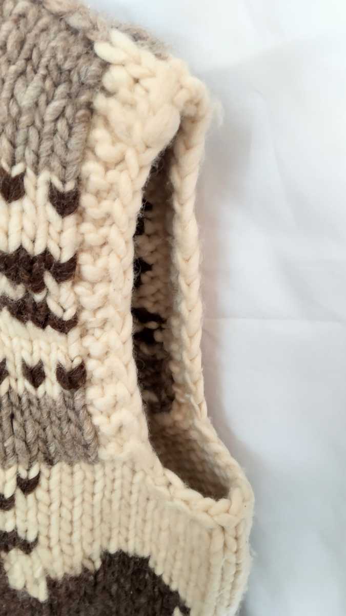 CANADA KISITAU Flyer Hooks CA 04750 カナダ製 老舗 キシタウ カウチンベスト 肉厚 古着(Lサイズ)｜売買されたオークション情報、yahooの商品情報を ...