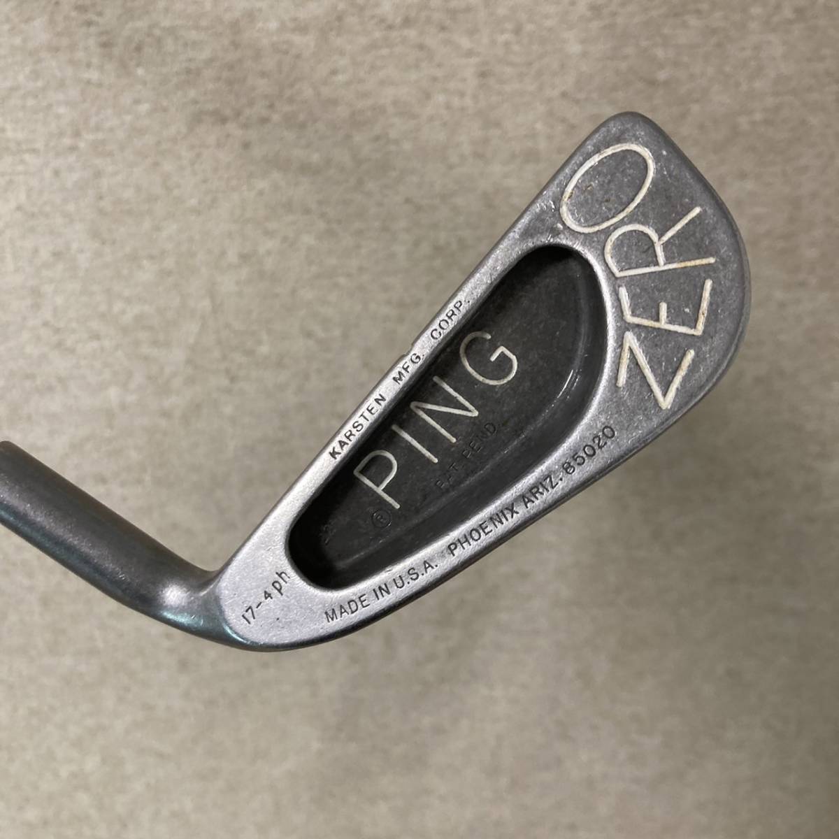 PING ピン パター ZERO 17-4 PH オールドパター L字パター(PING)｜売買されたオークション情報、yahooの商品情報をアーカイブ公開 - オークファン（aucfan.com）