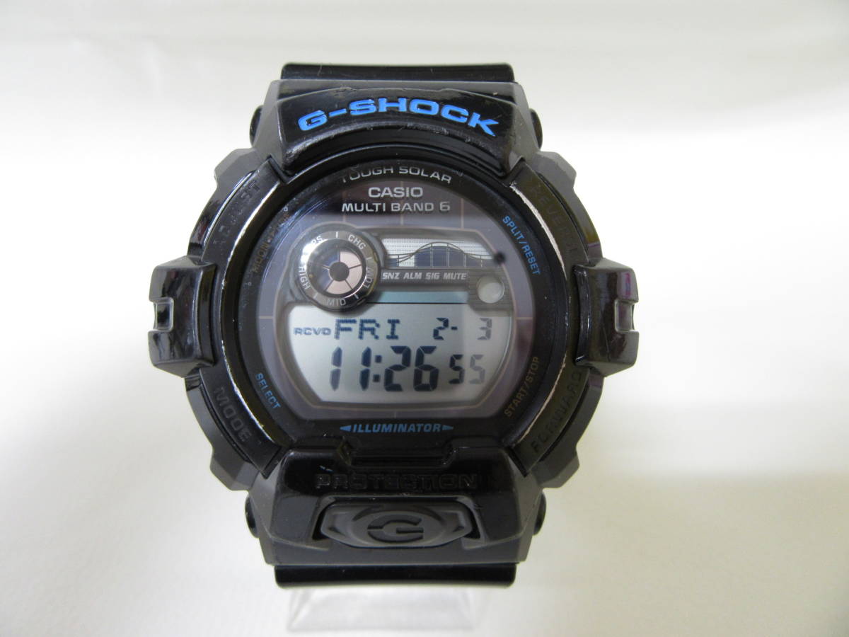 T7387 SALE CASIO G-SHOCK G-LIDE マルチバンド6 タフソーラー GWX-8900-1JF 3278 ブラック ...