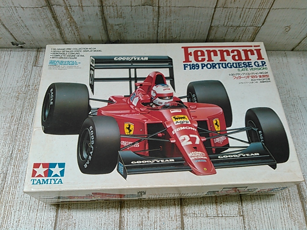 Hd441-100 60 未検品 タミヤ 1/20 フェラーリ F189 後期型(フォーミュラ)｜売買されたオークション情報、yahooの商品情報をアーカイブ公開 - オークファン ...