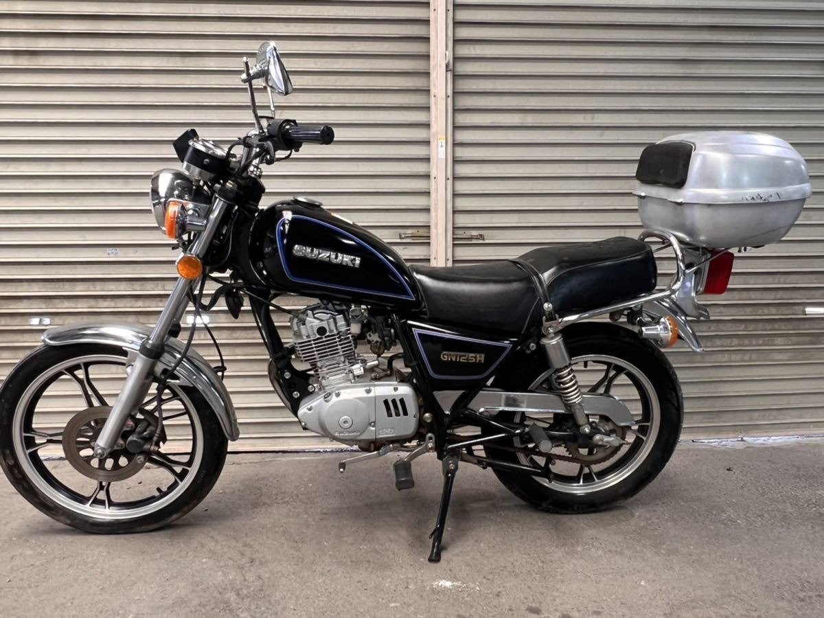 SUZUKI GN125H 車体番号LC6PCJG9680814743 9700km スタート(51cc-125cc)｜売買されたオークション ...