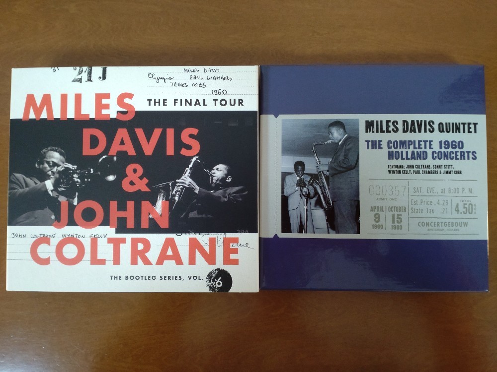 MILES DAVIS & JOHN COLTRANE 2セット Final Tour:The Bootleg Holland ...