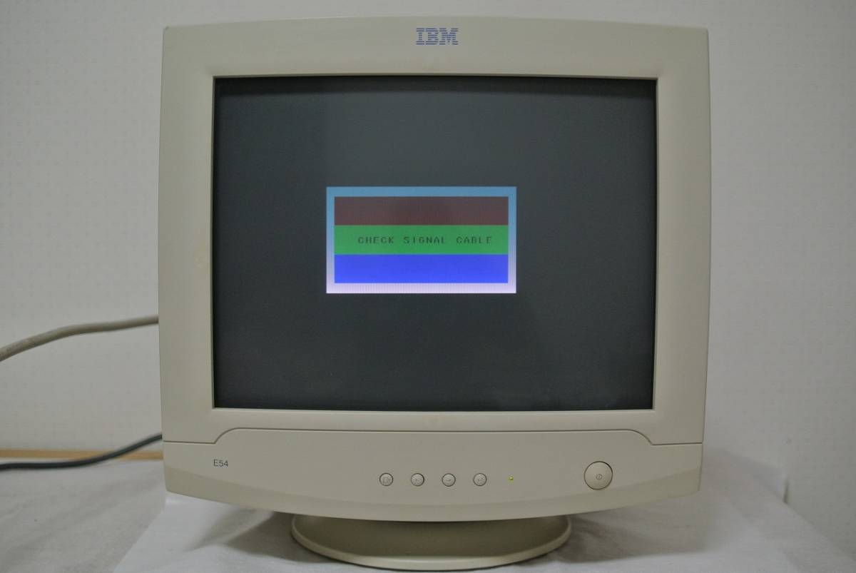 IBM E54 CRTモニター Model:6331-32N 15インチ(14インチ - 16インチ)｜売買されたオークション情報、yahooの商品情報をアーカイブ公開 - オークファン ...