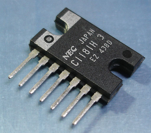 NEC uPC1181H3 5.8W オーディオアンプIC 2個組 c(集積回路)｜売買されたオークション情報、yahooの商品情報を ...