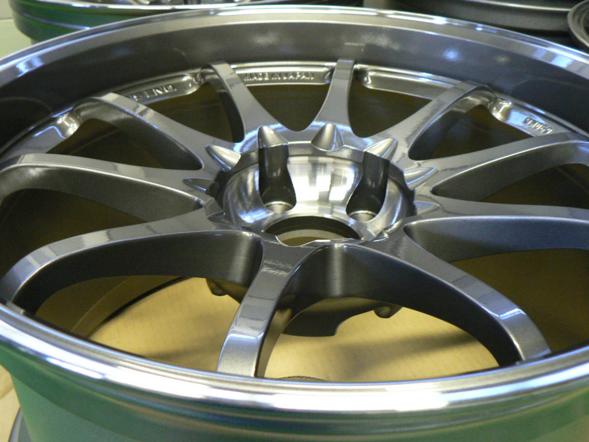 8 CE28SL 18-10.5J+15 PCD114.3 5穴 RAYS TE37 ZE40 NISMO ニスモ GTR BCNR33 ...