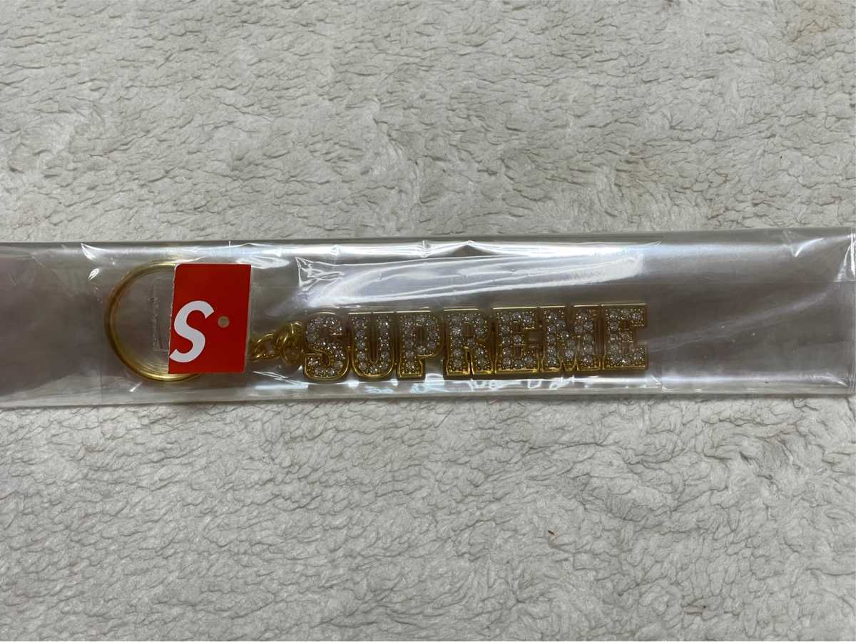 シュプリーム Supreme Block Logo Keychain gold 18ssブロックロゴ キーチェーン ゴールド 激レア 入手困難 ...