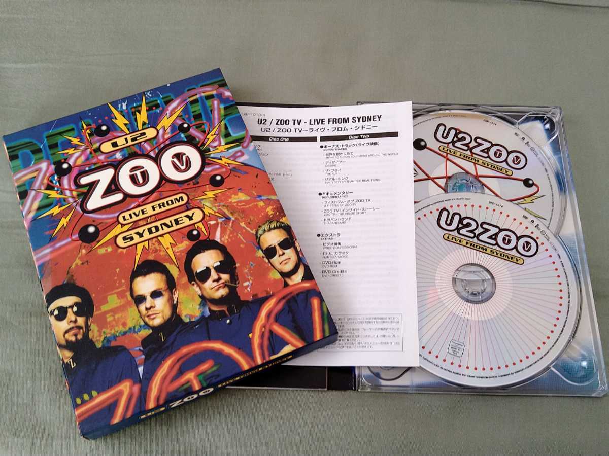U2 ZOO TV〜ライヴ フロム シドニー 国内盤DVD(ロック、ポップス（洋楽）)｜売買されたオークション情報、yahooの商品情報を ...