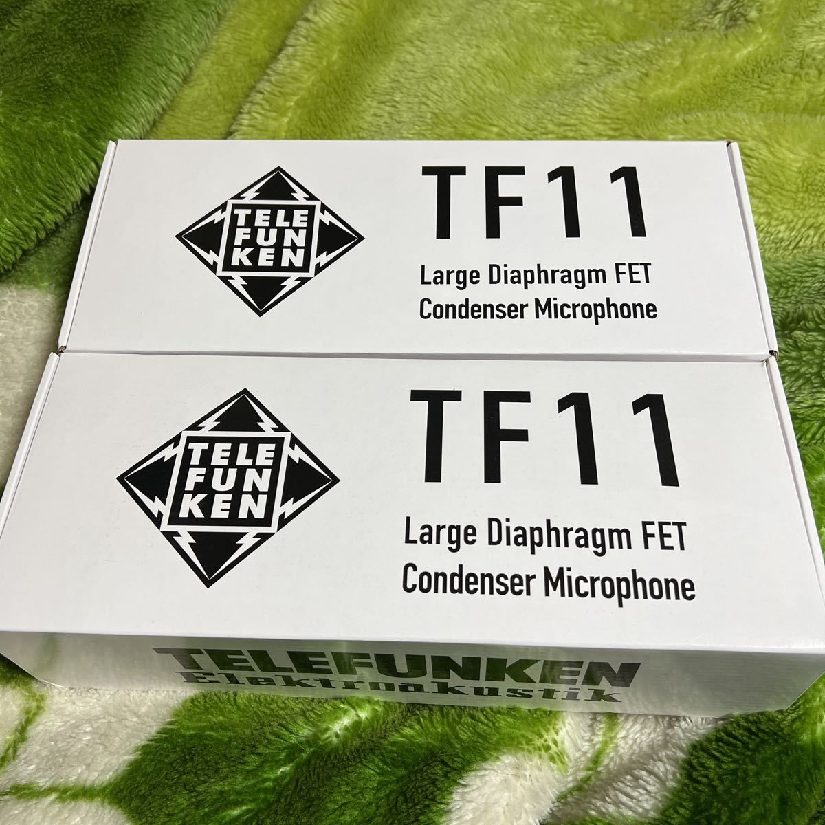TELEFUNKEN TF11 コンデンサーマイク 2本まとめて レコーディング 2回使用のみ(コンデンサーマイク)｜売買されたオークション ...