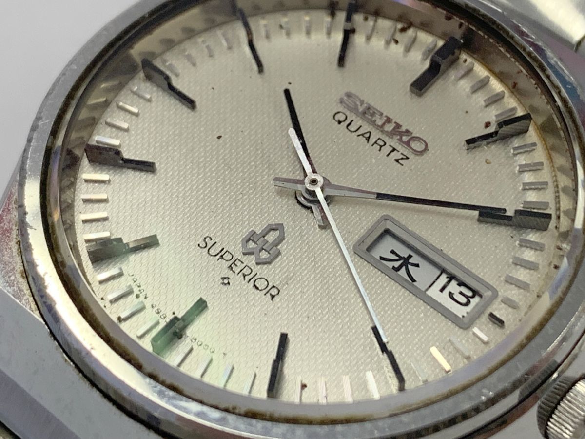 D516-U31-256 SEIKO セイコー SUPERIOR スーペリア 4883-8000 デイデイト メンズ QUARTZ クオーツ 不動 腕時計 ⑥(セイコー)｜売買された ...