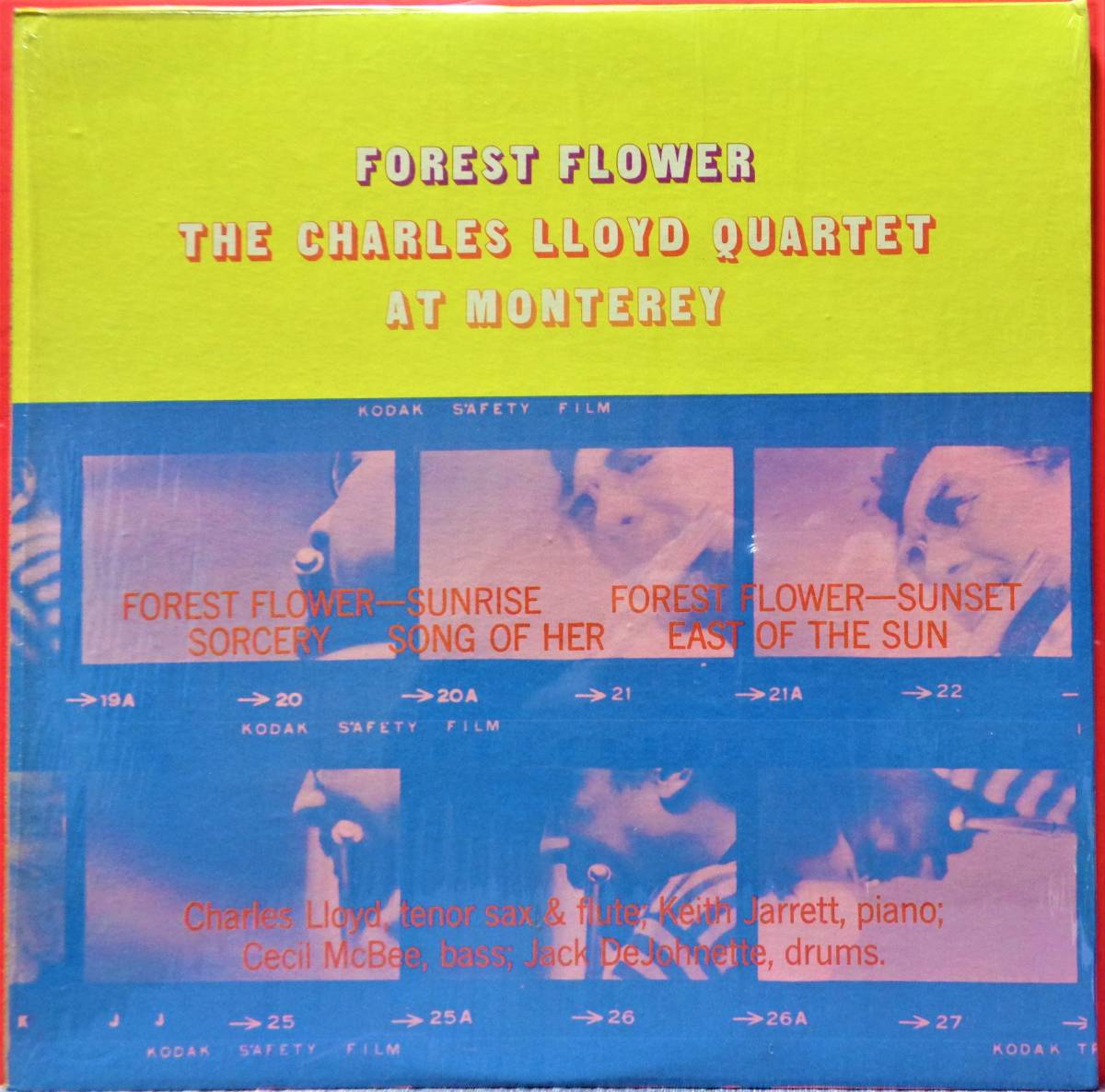 LP シュリンク付き青緑ラべ CHARLES LLOYD FOREST FLOWER チャールズ ロイド/Keith Jarrett ...