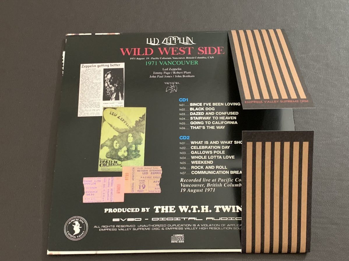 Empress Valley Led Zeppelin / Wild West Side ワイルド サイドへ進め 2CD(Led Zeppelin)｜売買されたオークション情報、yahooの ...