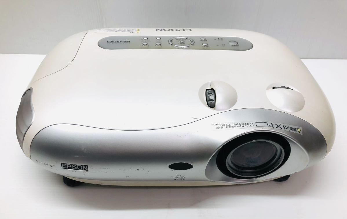 EPSON 液晶プロジェクター EMP-TW200H W402×D294×H114 ㎜ LCD Projector 100V プロジェクター ...