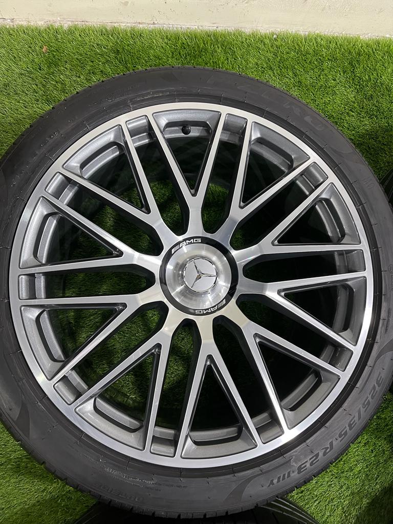 FORGED ベンツ AMG GLS 63 W167純正 23 INCH ホイール 4本 GLS 400 GLS 63 GLS 600 GLS ...