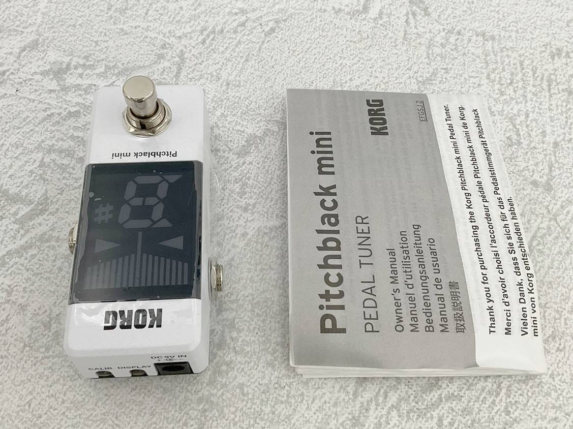 チューナー KORG PB-MINI-WH Pitchblack mini ペダル チューナー(チューナー)｜売買されたオークション情報 ...